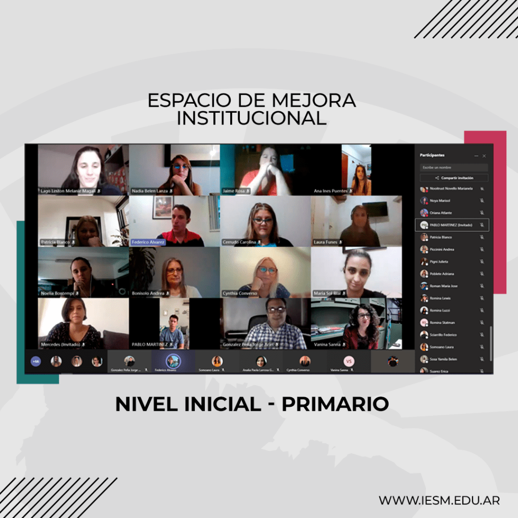 Espacio de Mejora Institucional - Nivel Inicial y Primario – Instituto ...